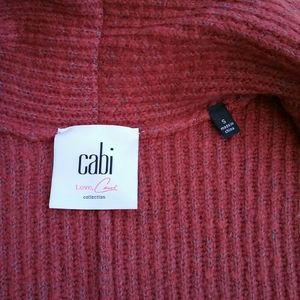 CAbi | Sweaters | Cabi Chunky Knit Cardigan Rust Small | Poshmark